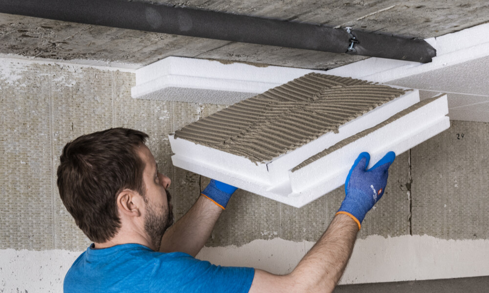 Kellerdecken-Dämmplatte EPS Struktur | Fassade Dämmen | Baumit Selbermachen